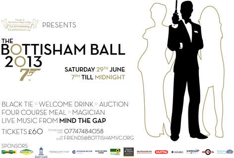 Reach Village Bottisham Ball 2013